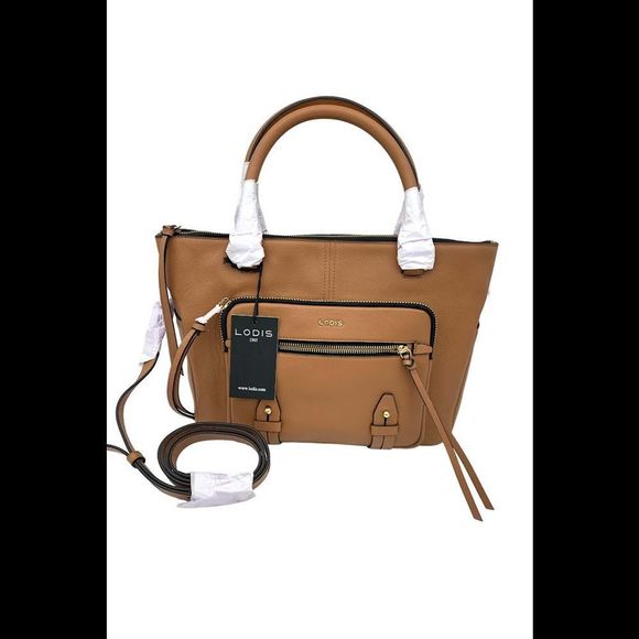 Lodis | Bags | Lodis Large Leather Sport Satchel Ellie Saddle | Poshmark
